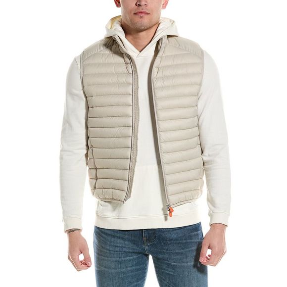 SAVE THE DUCK | Jackets & Coats | Save The Duck Mens Adam Vest Beige | Poshmark